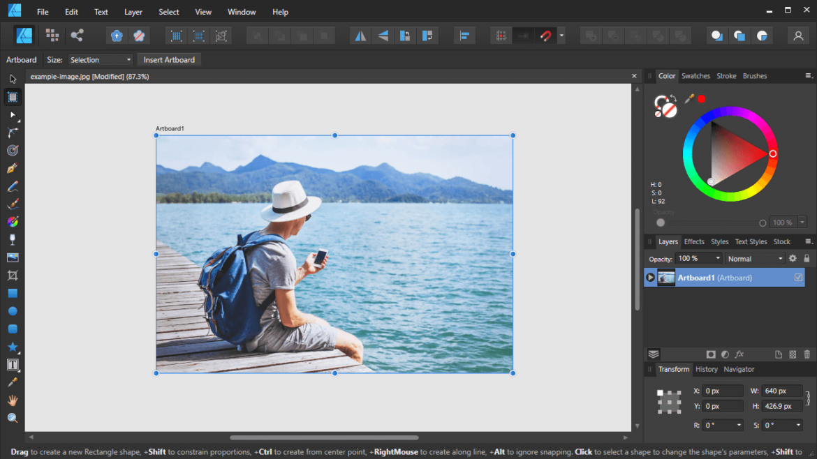 How To Resize Images with Affinity Designer – Logos By Nick