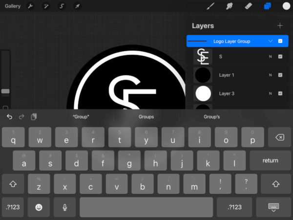 How To Group Layers In Procreate | 2 Simple Steps – Logos By Nick