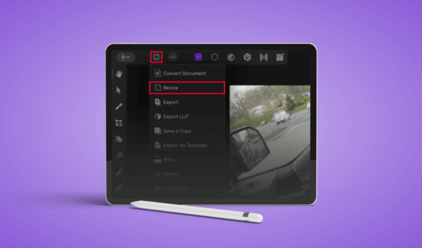 How To Resize The Canvas In Affinity Photo for iPad – Logos By Nick