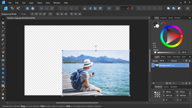 How To Resize Images with Affinity Designer – Logos By Nick