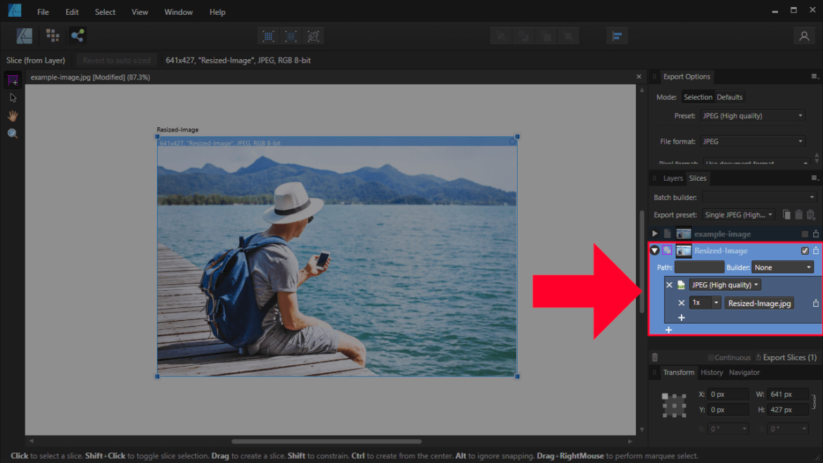 How To Resize Images with Affinity Designer – Logos By Nick