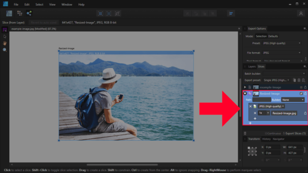 How To Resize Images with Affinity Designer – Logos By Nick