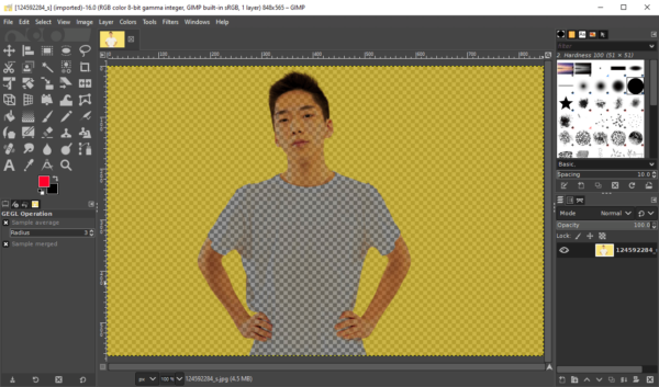 How To Make A Color Transparent In GIMP – Logos By Nick