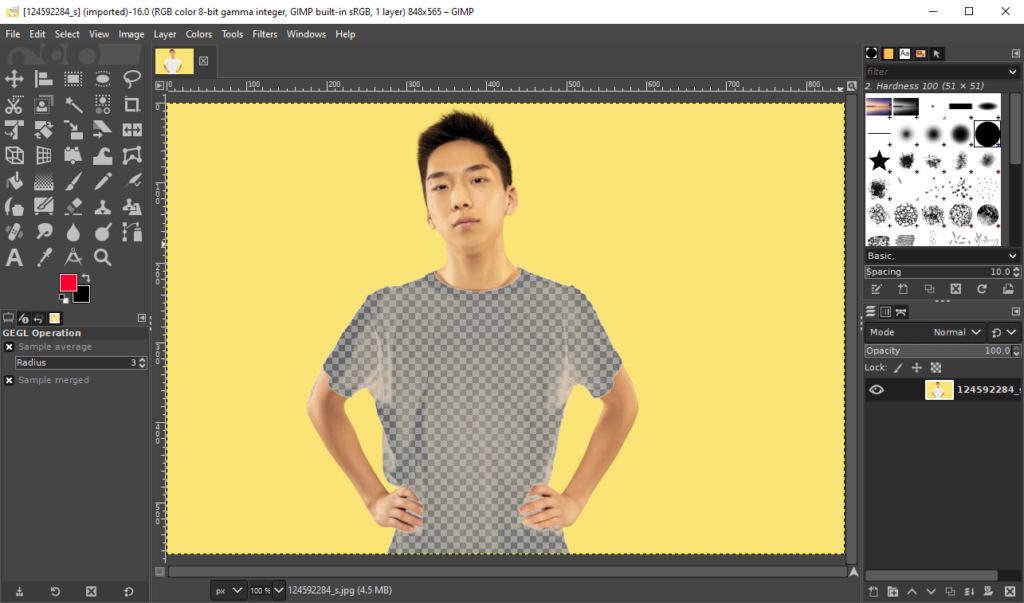 How To Make A Color Transparent In GIMP – Logos By Nick