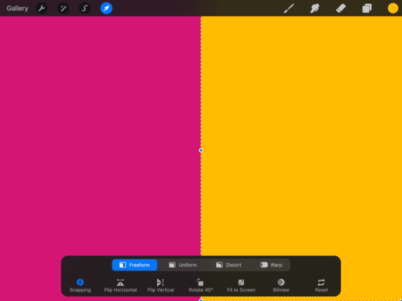How To Make A Gradient In Procreate | Linear and Radial – Logos By Nick