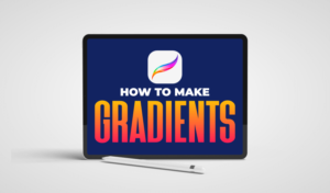 How To Make A Gradient In Procreate | Linear and Radial – Logos By Nick