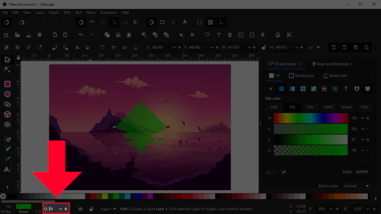 Cut Out A Shape From An Image with Inkscape – Logos By Nick