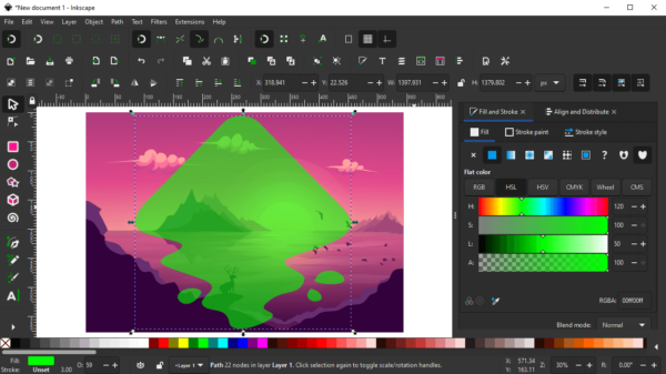 Cut Out A Shape From An Image with Inkscape – Logos By Nick