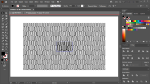 Illustrator Line Pattern Tutorial | Create Geometric Line Patterns ...
