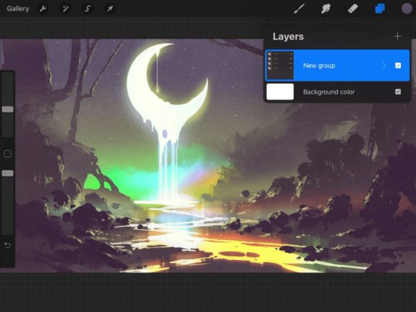 How To Merge Layers In Procreate | Individual and Multiple Layers ...