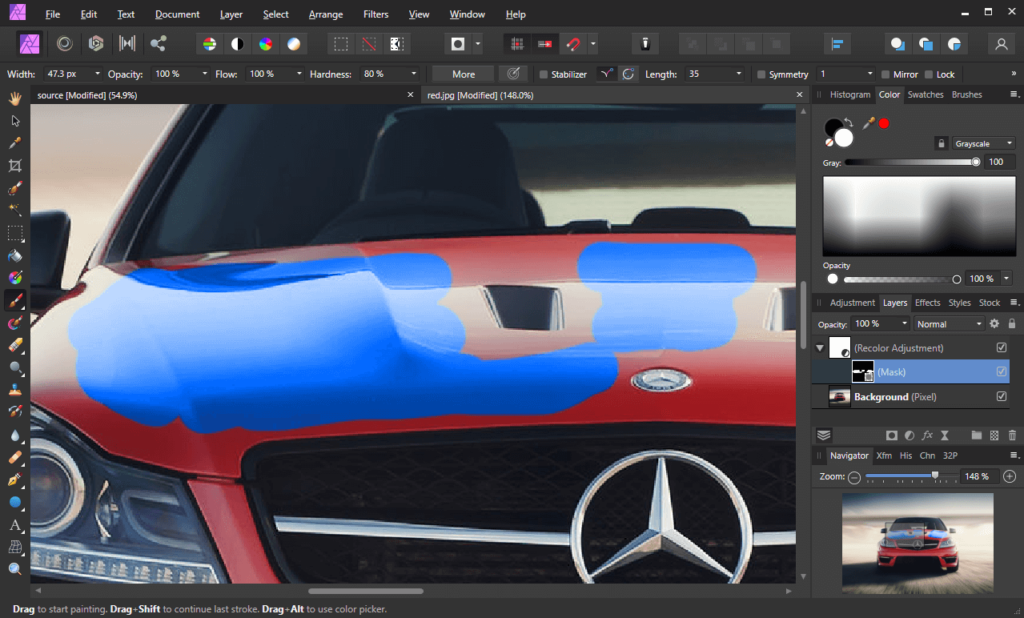 How To Change An Image’s Color In Affinity Photo – Logos By Nick