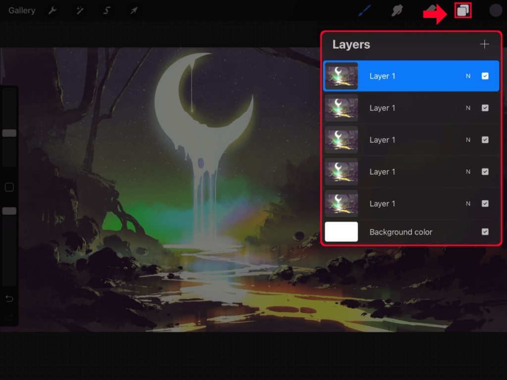 How To Merge Layers In Procreate | Individual and Multiple Layers ...