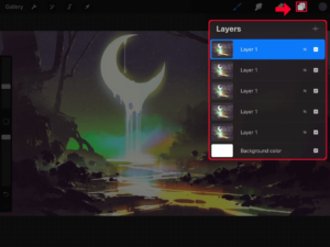 How To Merge Layers In Procreate | Individual and Multiple Layers ...