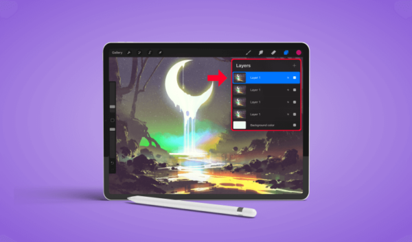 How To Merge Layers In Procreate | Individual and Multiple Layers – Logos By Nick