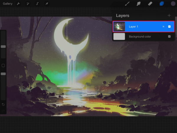 How To Merge Layers In Procreate | Individual and Multiple Layers ...