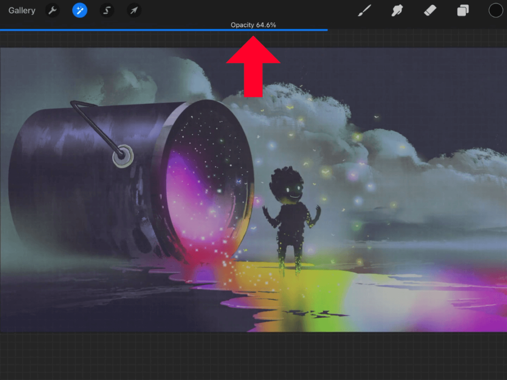 How To Change The Opacity Of A Layer In Procreate For The iPad – Logos ...