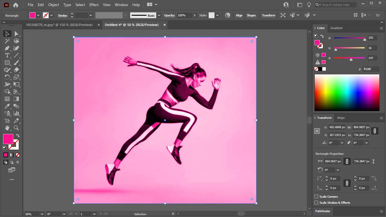 How To Make A Simple Color Overlay In Illustrator