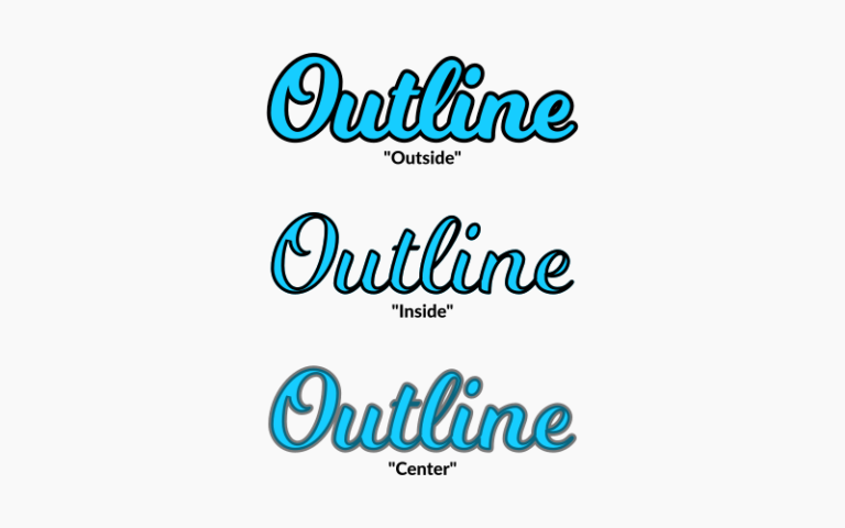 The Easiest Way To Outline Text In Photoshop CC 2021 – Logos By Nick