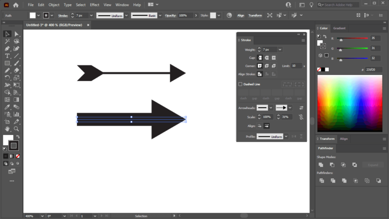The Easiest Way To Create Arrows In Illustrator – Logos By Nick