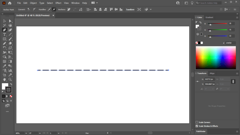 How To Make A Dotted Line In Illustrator CC 2021 – Logos By Nick