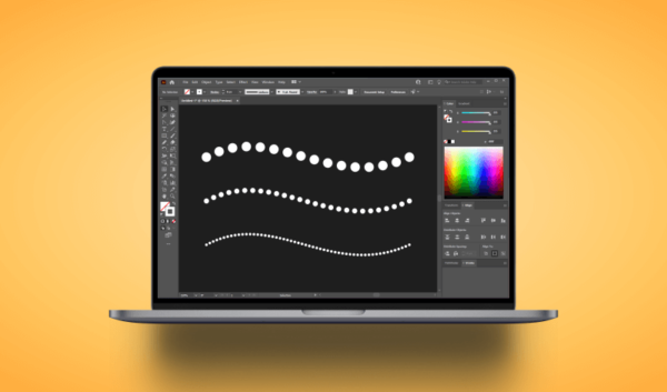 How To Make A Dotted Line In Illustrator CC 2021 – Logos By Nick