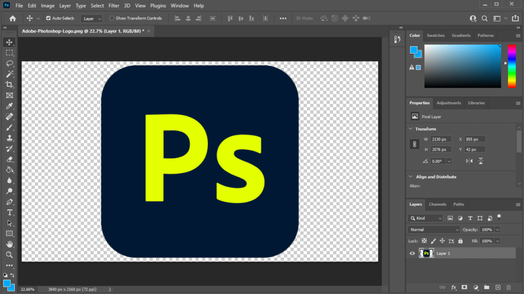 How To Change A Logo Color In Photoshop CC 2021 – Logos By Nick