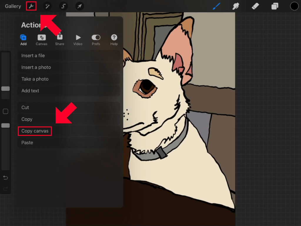 How To Copy And Paste In Procreate Canvas Layers And Selections
