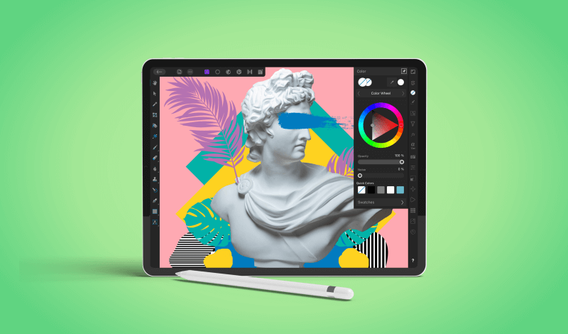 How To Use The Color Picker In Affinity Photo For IPad