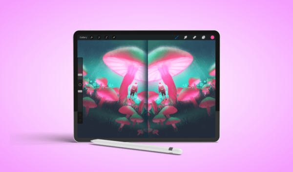 How To Mirror In Procreate | Draw With Perfect Symmetry – Logos By Nick