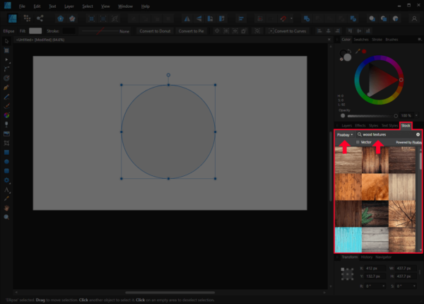 Texture Fill In Affinity Designer | The Correct Workaround – Logos By Nick