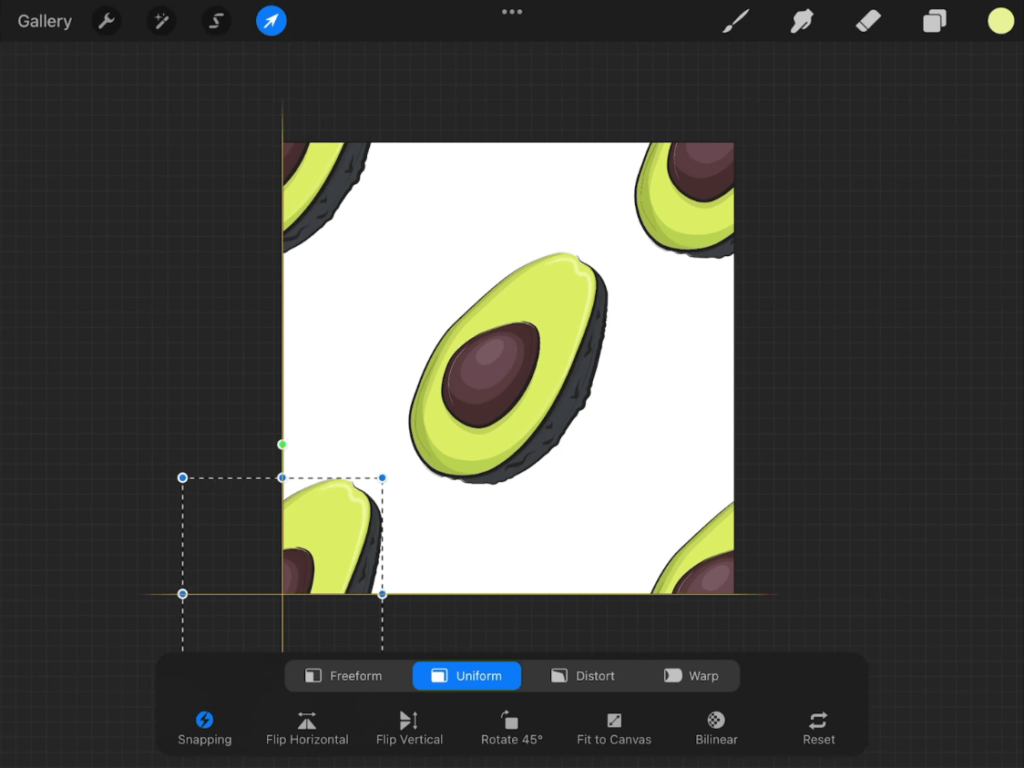 Create A Repeat Pattern From A Single Object In Procreate Logos By Nick 6194