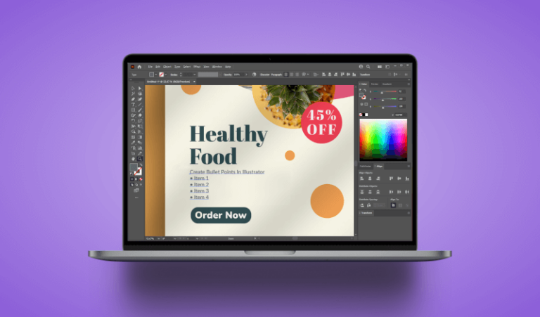 Adding Bullet Points In Illustrator Just Use This Keyboard Shortcut 