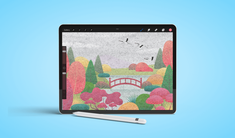 How To Apply A Paper Texture In Procreate