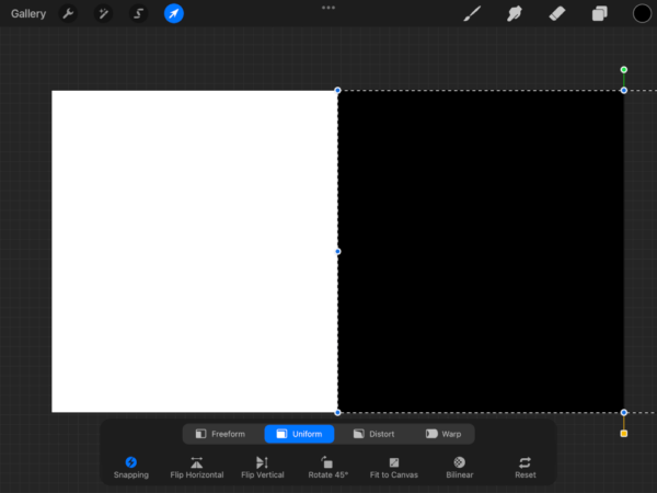 How To Make A Transparent Gradient In Procreate For iPad – Logos By Nick
