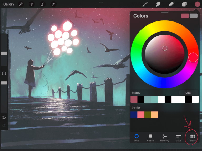 How To Import And Export Color Palettes In Procreate – Logos By Nick