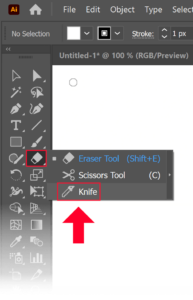 Cut A Shape In Illustrator With The Knife Tool – Logos By Nick