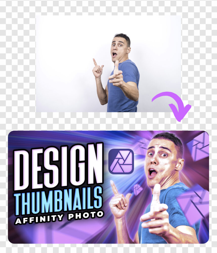 Design YouTube Thumbnails In Affinity Photo – Logos By Nick