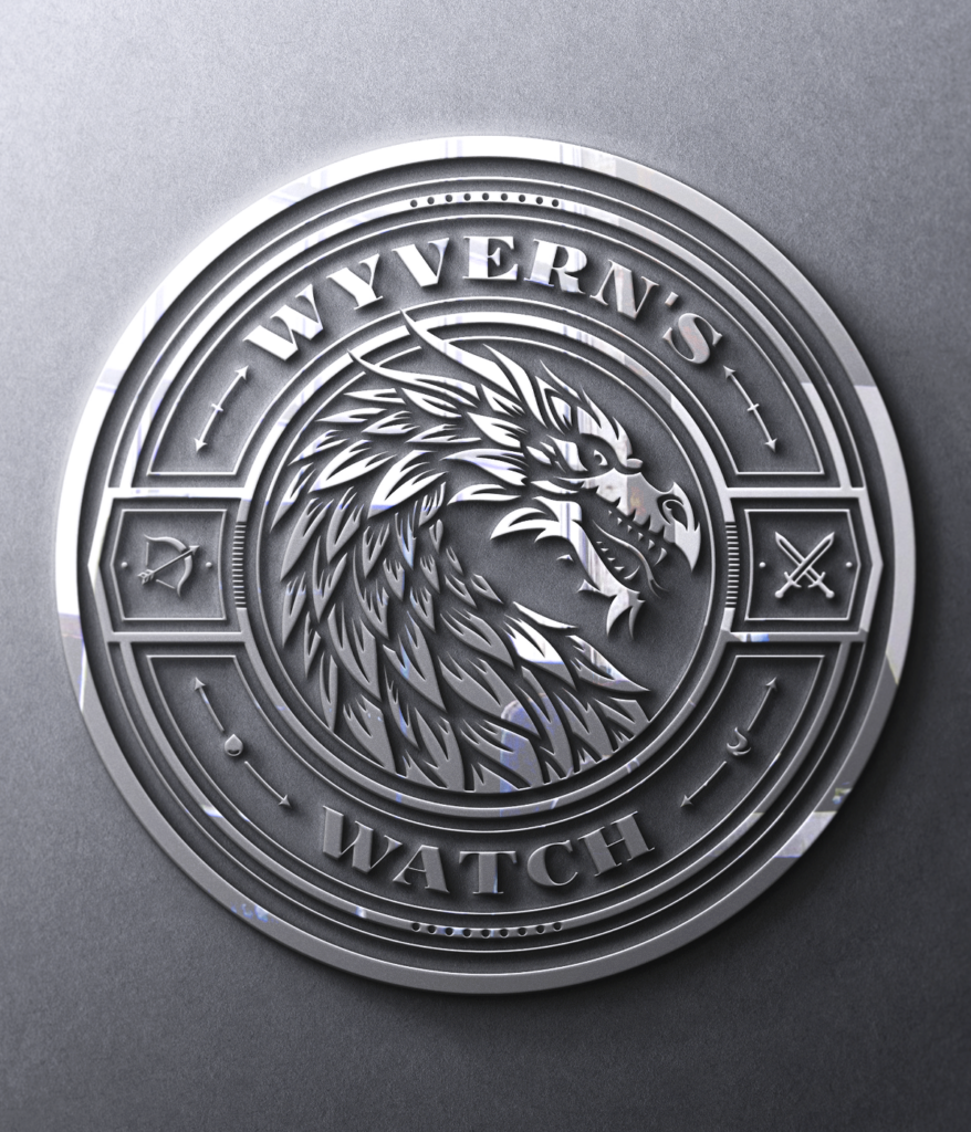 Wyvern’s Watch Emblem Design – Logos By Nick