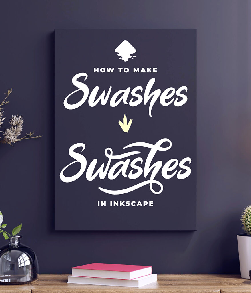 Make Text Less Boring In Inkscape By Adding Swashes – Logos By Nick