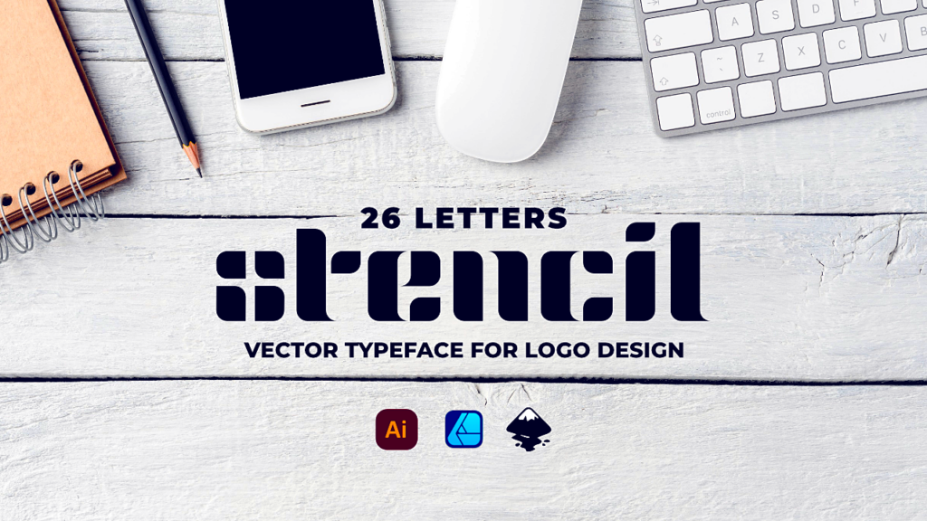 Stencil Logo Typeface – Logos By Nick
