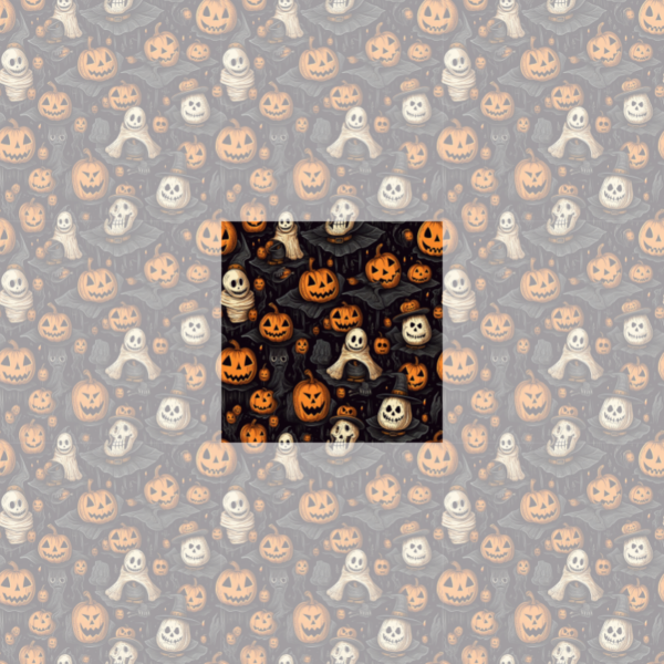 18 Free Halloween Patterns 🎃 Seamless & Repeatable JPEG Tiles – Logos ...